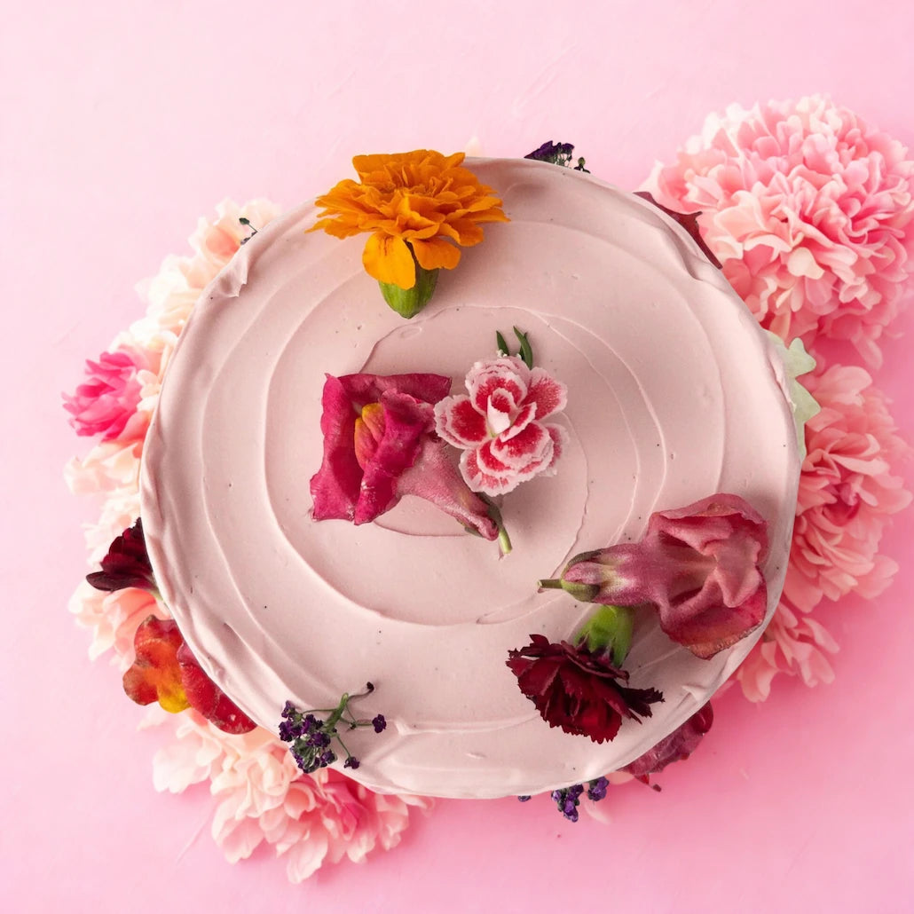 Dried Edible Flowers for Cakes | Baking Pleasures
