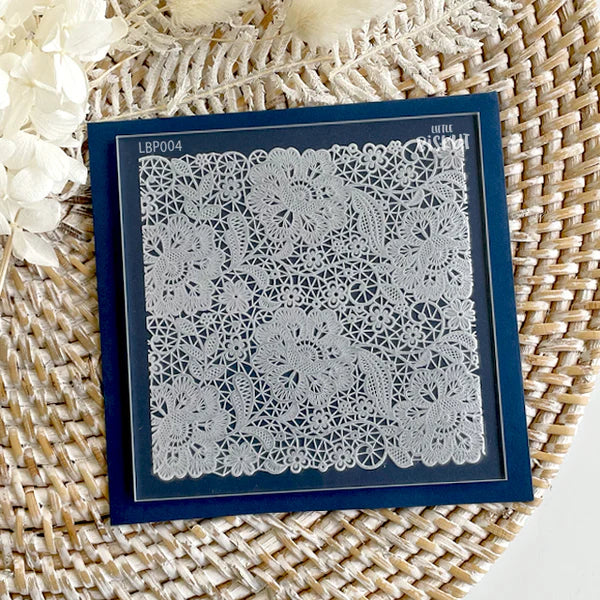 Lace Pattern Fondant Cookie Debosser (Little Biskut Level Up!) – Baking ...
