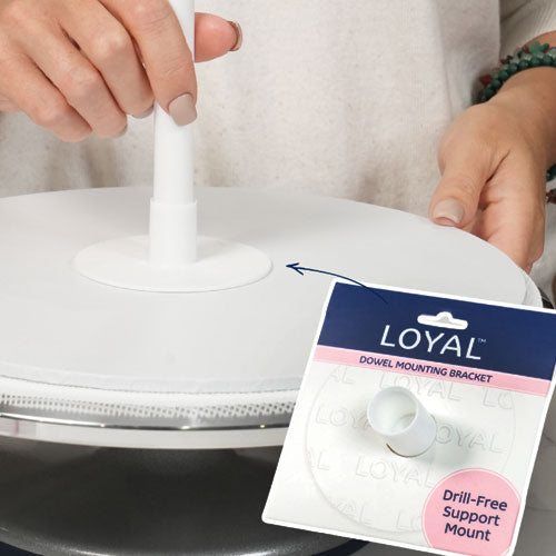 Cake Dowel Mounting Bracket (Fits 16mm Dowels) – Baking Pleasures