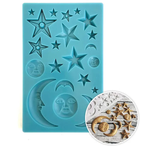 Moon & Stars Silicone Mould – Baking Pleasures