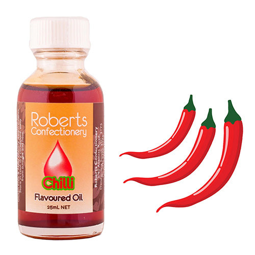 Roberts Chilli Flavoured Oil 30ml – Baking Pleasures